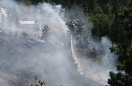 Large forest fire near Osoyoos under control | Globalnews.ca