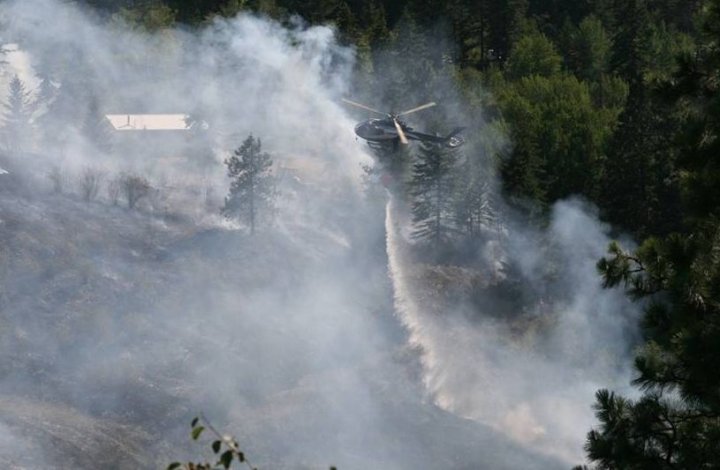 Large forest fire near Osoyoos under control | Globalnews.ca