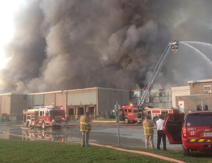 Evacuation order lifted after vegetable plant fire in Tecumseh, Ont ...