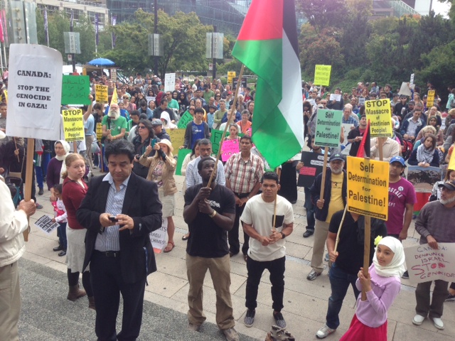 Protests held across Canada over Israeli military action in Gaza ...