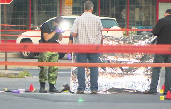 Alleged Montreal gang member gunned down in St-Michel | Globalnews.ca