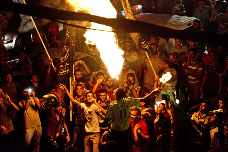 IN PHOTOS: Celebrations erupt in Gaza following ceasefire announcement ...