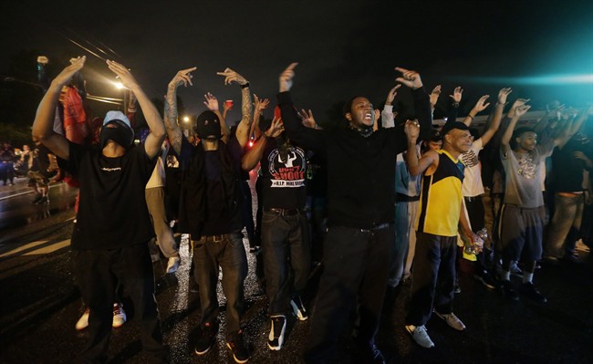 Dramatic images of outrage, protests in Ferguson, Missouri - National ...