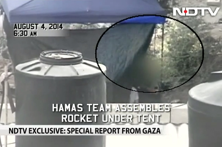 WATCH: TV crew captures Hamas terrorists setting up rocket in civilian ...