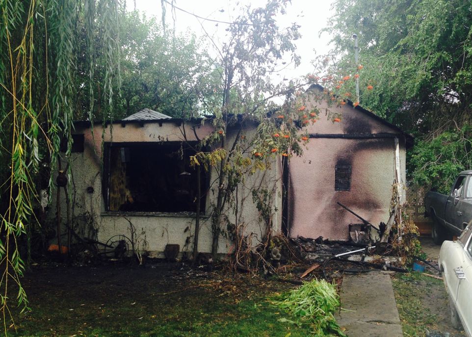 WATCH: Oliver house fire deemed suspicious | Globalnews.ca