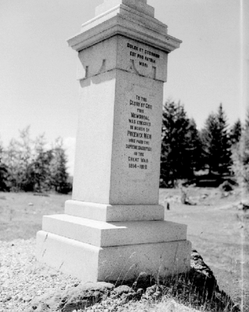 Ghost Town Mysteries: The cenotaph of Phoenix, B.C. | Globalnews.ca