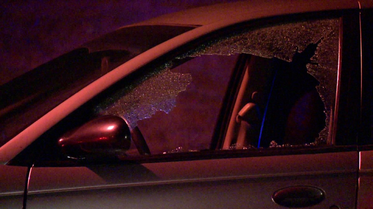 Car window shattered in violent road rage incident - Calgary ...