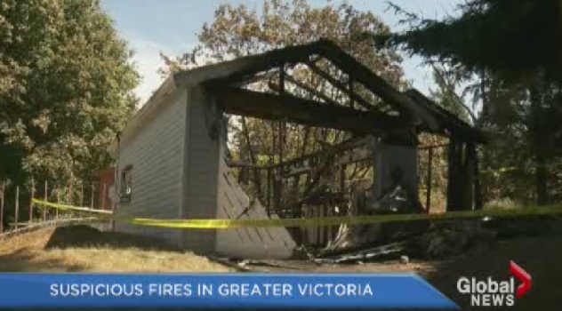Police concerned after 8 suspicious fires set in Greater Victoria in 48 ...