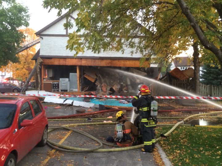 One injured after explosion, fire at Winnipeg home - Winnipeg ...