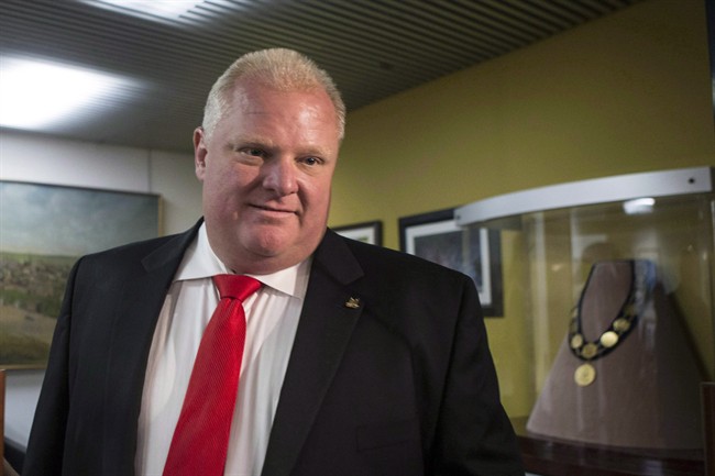 ‘Chemo’s knocked a lot out of me’: Rob Ford at work despite cancer ...