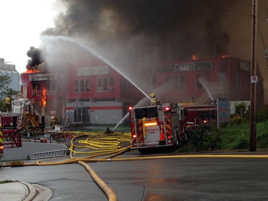 UPDATED: Structure fire engulfs Halifax’s North End in smoke ...