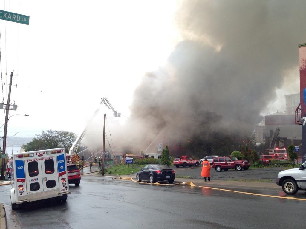UPDATED: Structure fire engulfs Halifax’s North End in smoke ...