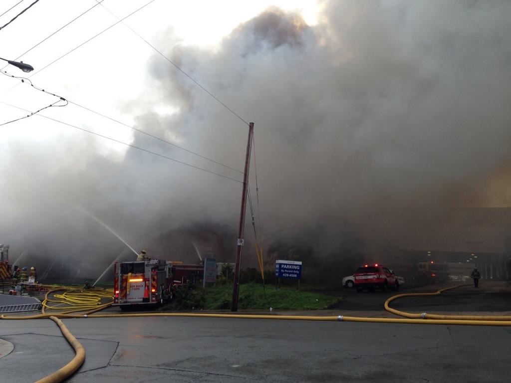 UPDATED: Structure fire engulfs Halifax’s North End in smoke ...