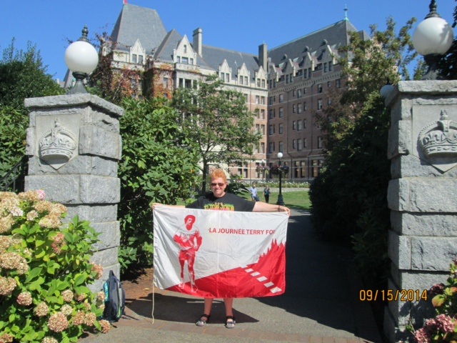 Veteran volunteer desperate to get her Terry Fox Run flag back - BC ...