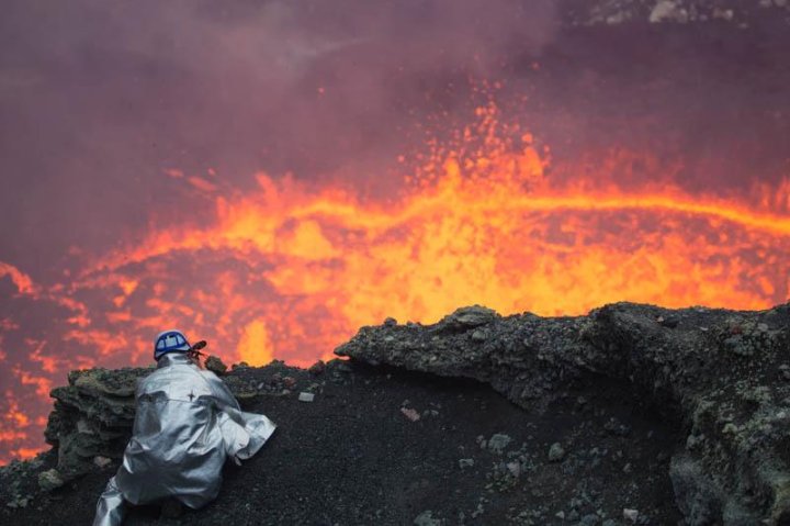 WATCH: Canadian adventurer descends into bubbling volcano – for fun ...