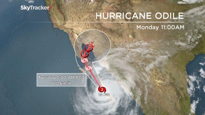 Thousands seek shelter as Hurricane Odile batters Baja California ...