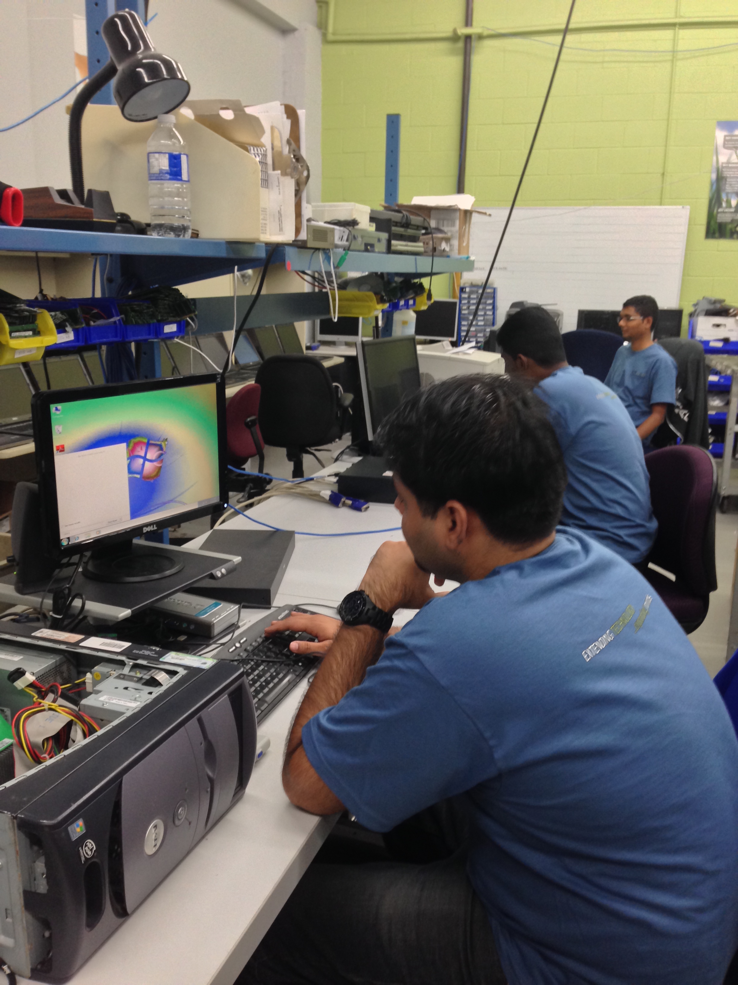 Organization provides free computers to those in need and provides work ...