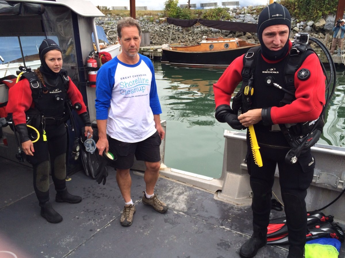 Underwater cleanup takes place in Vancouver - BC | Globalnews.ca