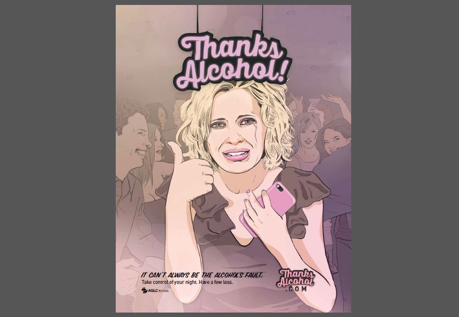‘Thanks Alcohol!’ New Alberta awareness campaign targets binge drinking ...