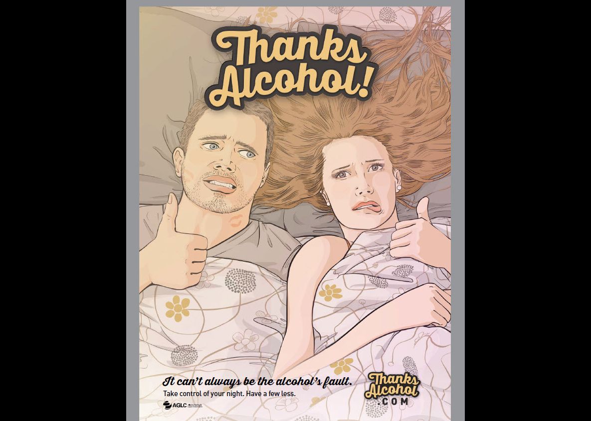 ‘Thanks Alcohol!’ New Alberta awareness campaign targets binge drinking ...