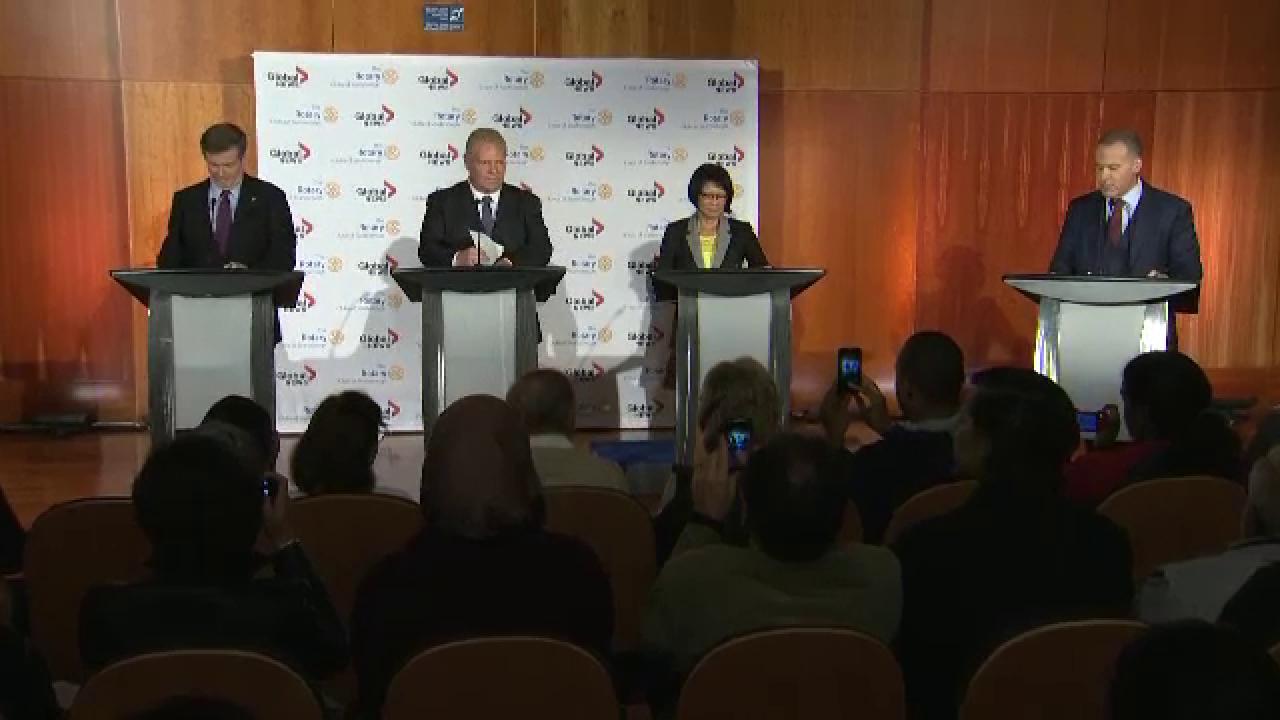 WATCH: Heckler removed during heated moment in Scarborough debate ...