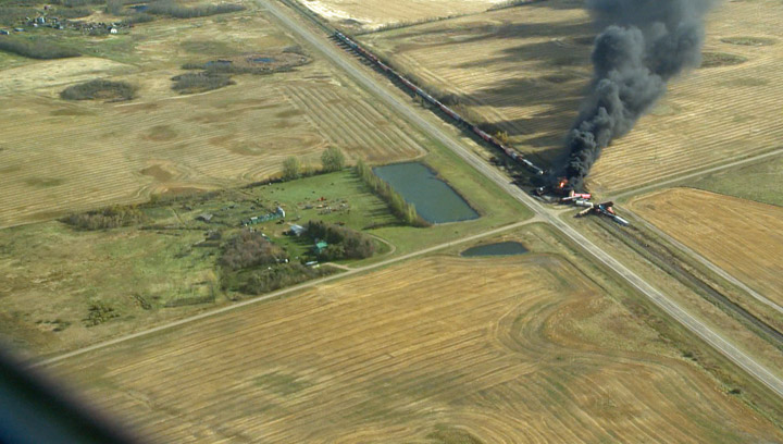 Sask. village evacuated after CN train with dangerous goods derails ...