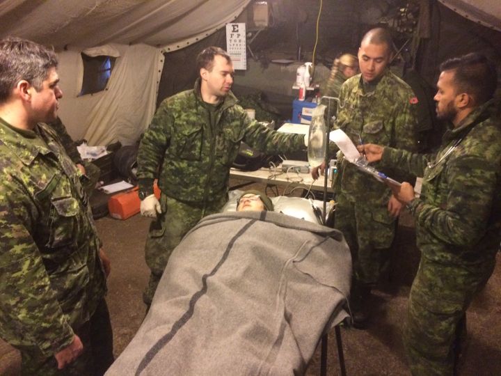 PHOTOS: Canadian military medical training exercise at CFB Wainwright ...