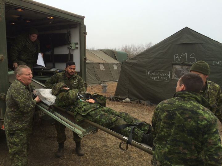 PHOTOS: Canadian military medical training exercise at CFB Wainwright ...