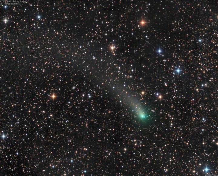 In Photos: Comet Siding Spring buzzes Mars - National | Globalnews.ca