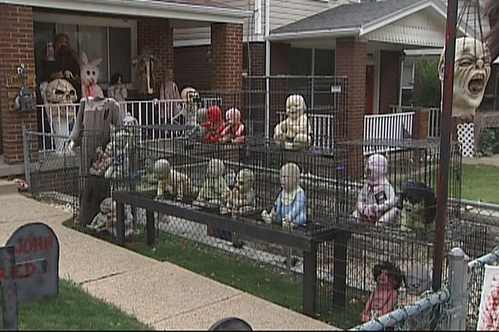 Halloween house of horrors terrifies neighbourhood - National ...