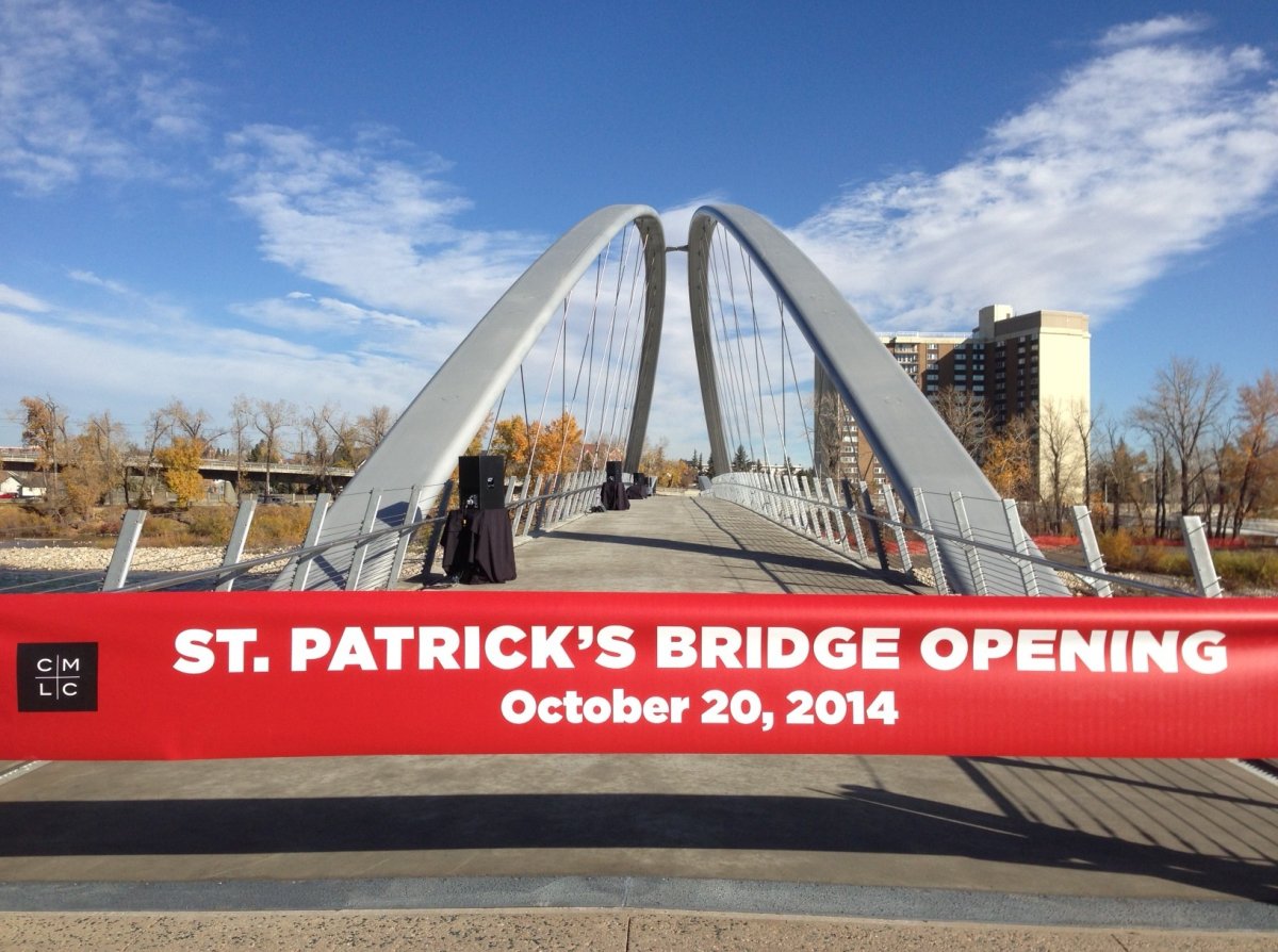 St. Patrick’s Bridge finally open - Calgary | Globalnews.ca
