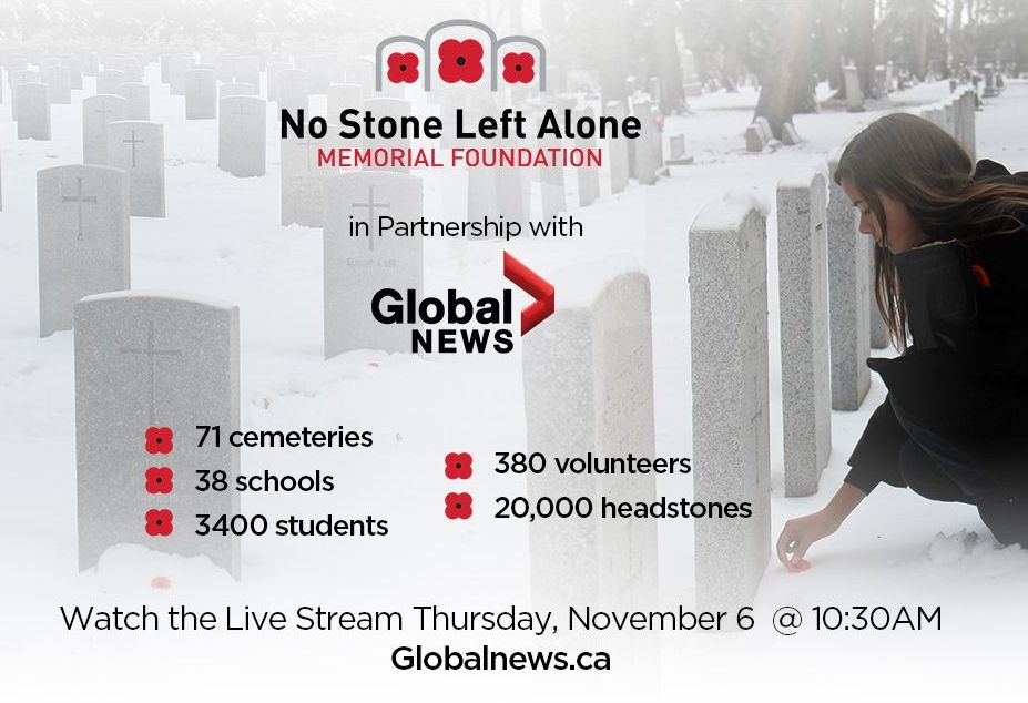 WATCH: Students honour fallen soldiers at No Stone Left Alone ceremony ...