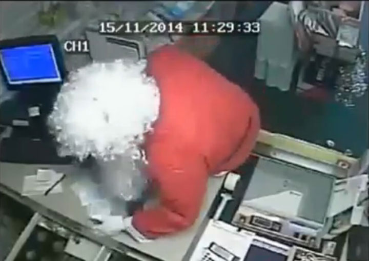 WATCH: Santa impersonator caught robbing Australian post office ...