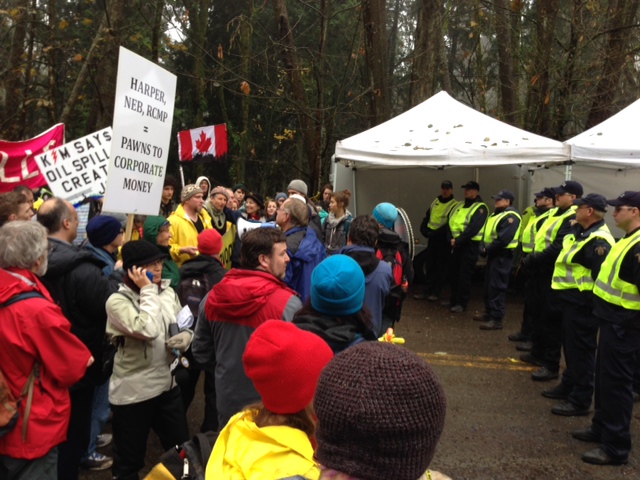 Clayoquot Sound activists arrested at Burnaby Mountain protest ...