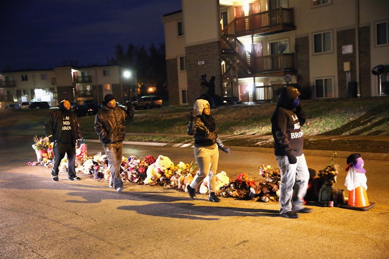IN PHOTOS: Ferguson awaits grand jury announcement in Michael Brown ...