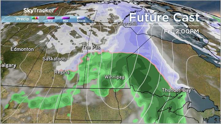 Blizzard predicted to hit northern Manitoba Friday - Winnipeg ...