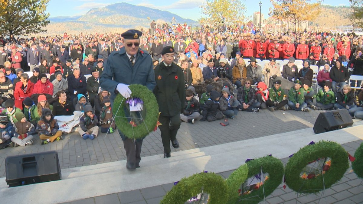 PHOTO GALLERY: Okanagan Remembrance Day Ceremonies | Globalnews.ca
