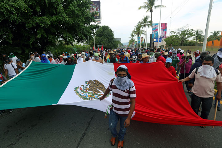 Mexican president faces escalating protests over missing students ...