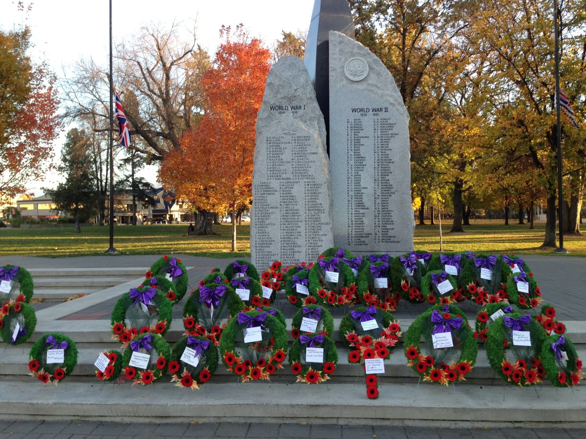 PHOTO GALLERY: Okanagan Remembrance Day Ceremonies | Globalnews.ca