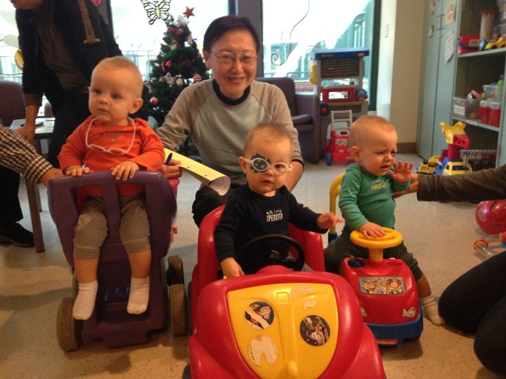 Identical Alberta triplets celebrate major milestone | Globalnews.ca