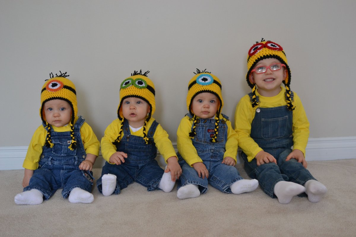 Identical Alberta triplets celebrate major milestone | Globalnews.ca