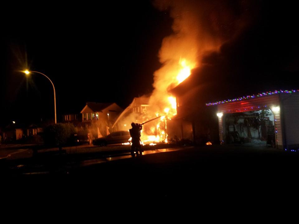 Two in hospital after fire destroys home in Agassiz | Globalnews.ca