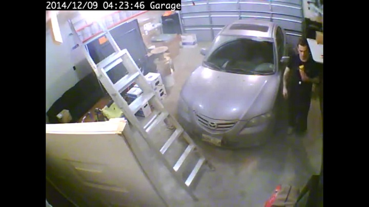 Winnipeg garage break-in caught on camera - Winnipeg | Globalnews.ca