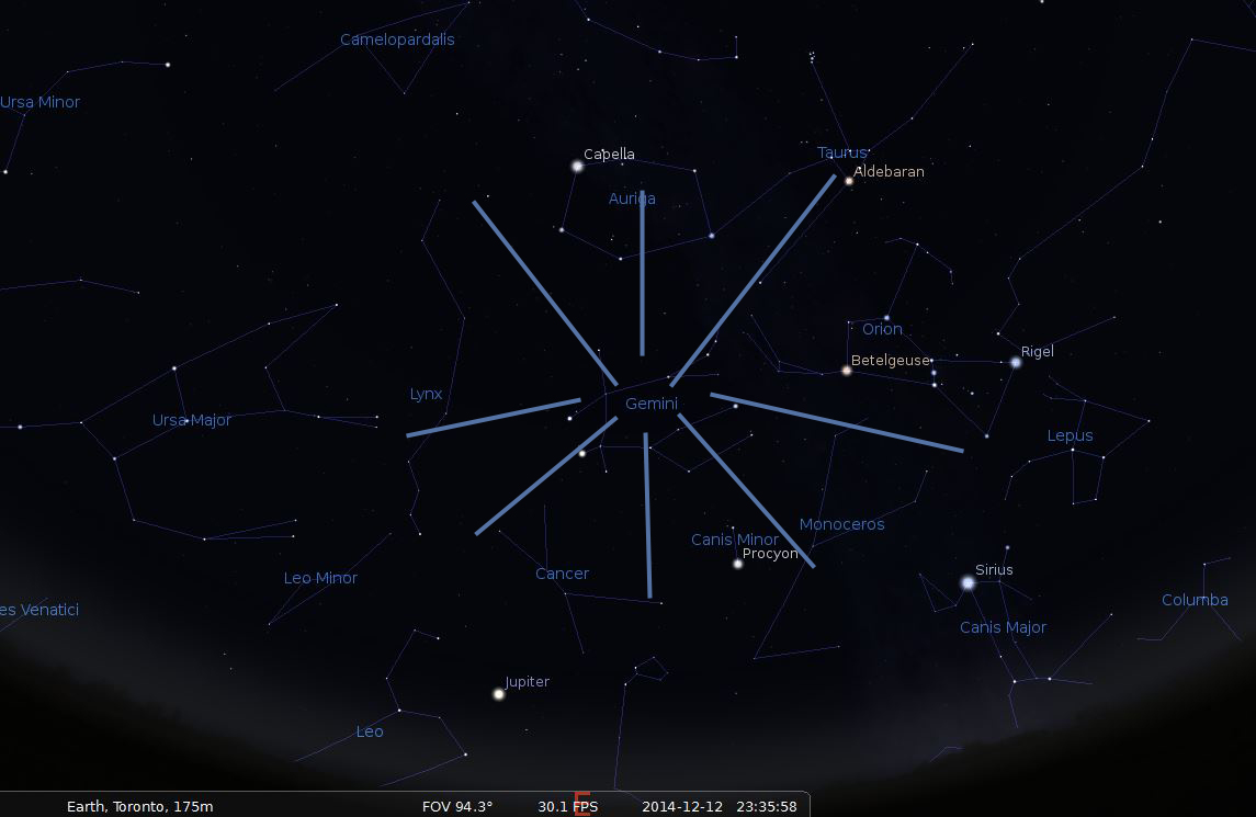 Look up! Geminid meteor shower has begun - National | Globalnews.ca