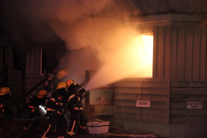 Building of S&W Forest Products in Maple Ridge destroyed in fire - BC ...