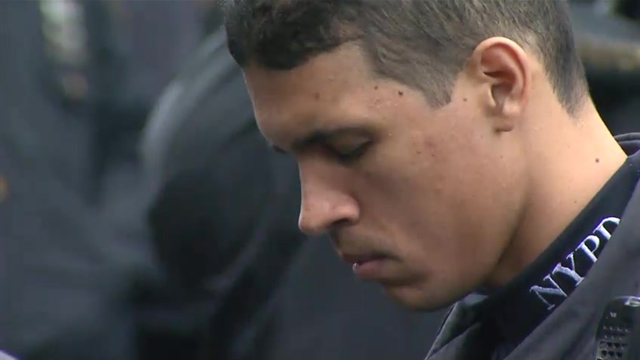 Moment Of Silence Held In New York For 2 Slain Nypd Officers