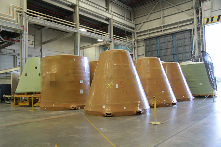 Peek inside NASA’s largest building, and home to the newest spaceship ...
