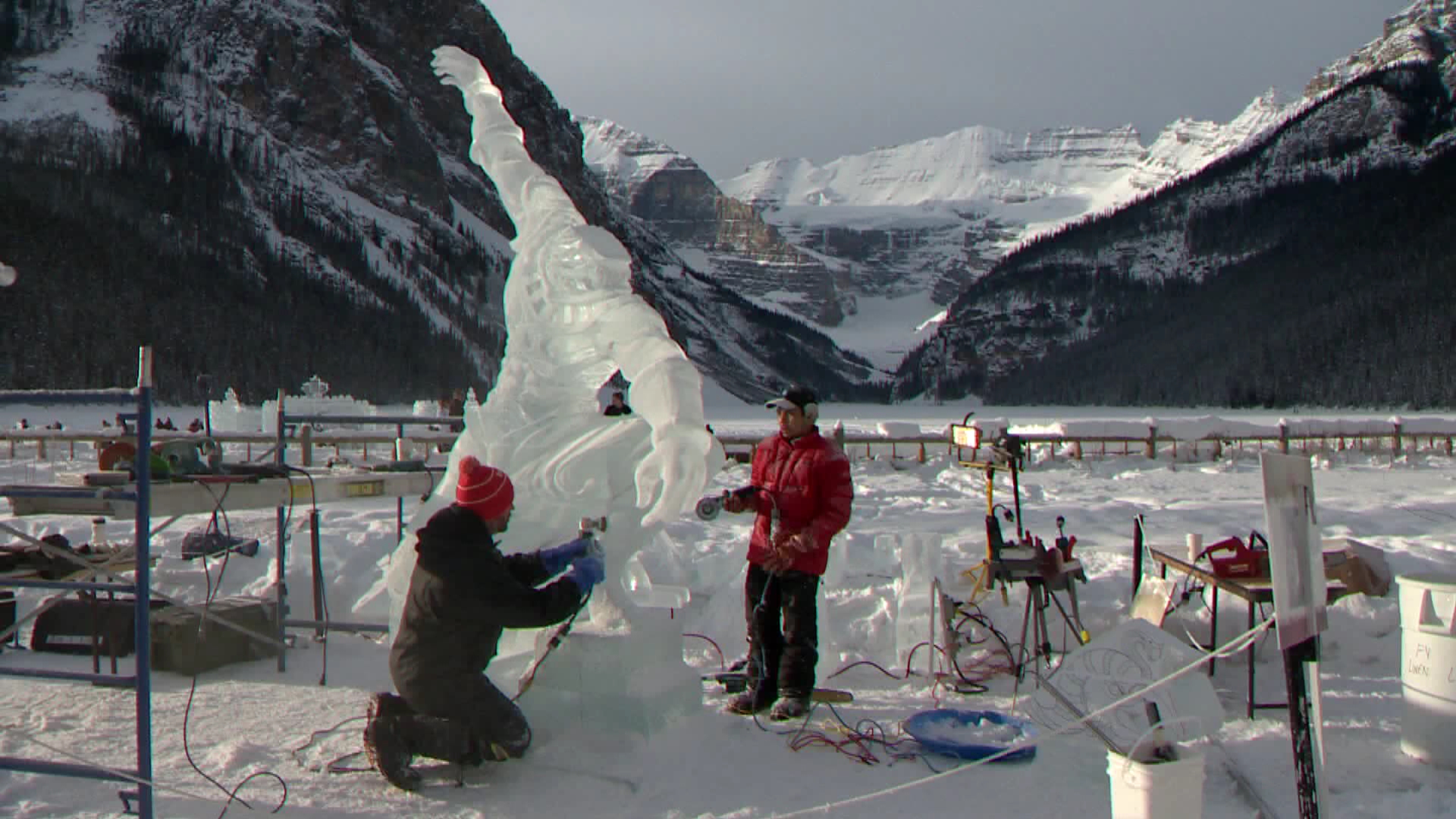 Ice Magic Festival carves wonders of the world | Globalnews.ca