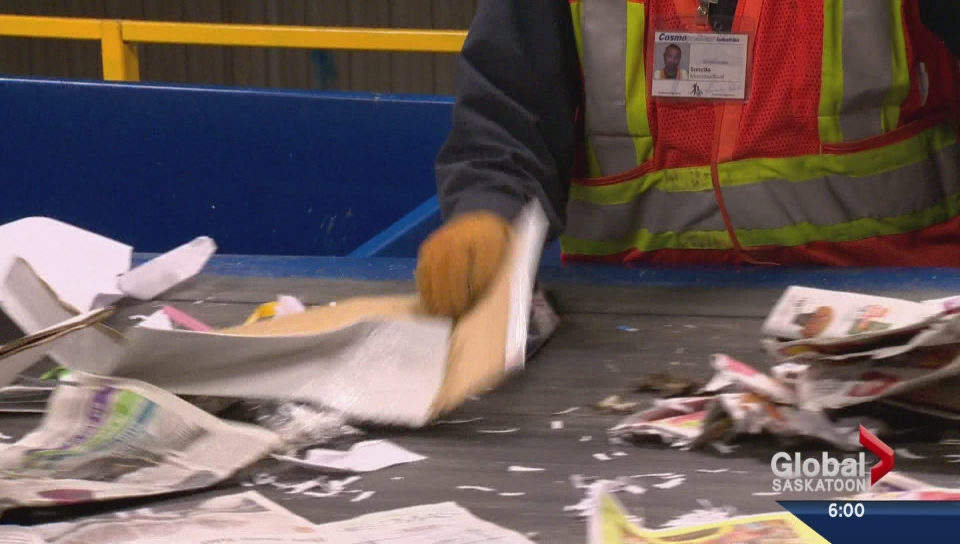 25% of waste in Saskatoon’s multi-unit recycle bins is garbage ...