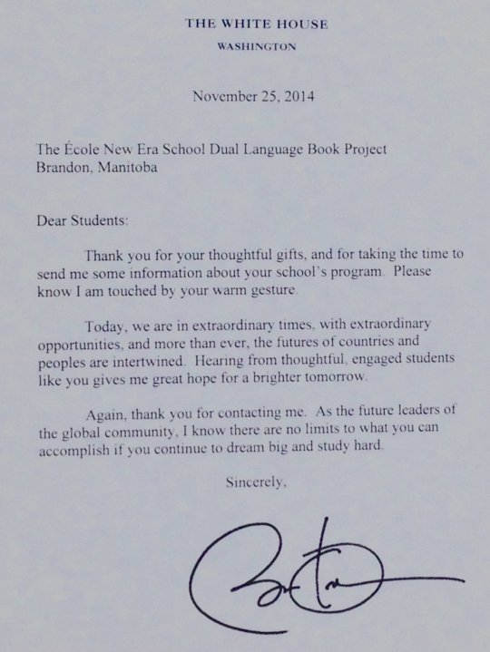 US President surprises Brandon students with encouraging words ...